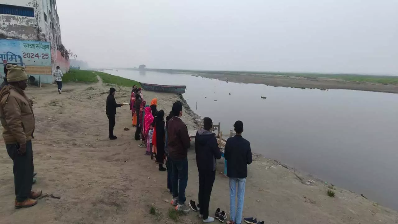 Kannauj inspection for Arth Ganga Trail under Namami Gange project ...