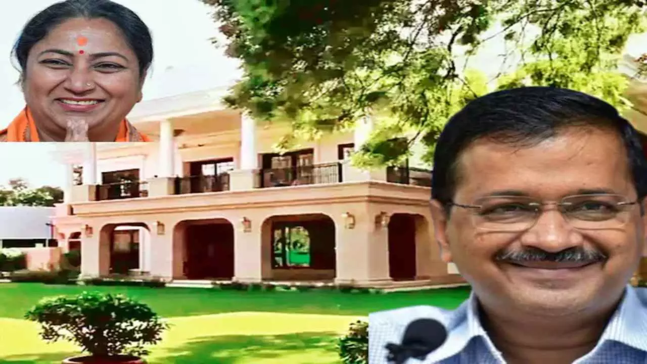 Rekha Gupta Exposes Delhi CM Kejriwal: Sheeshmahal CAG Reports ...