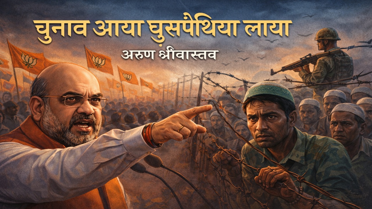 Chunav Aaya Ghuspaithiya Laaya | Illegal Immigration in India ...