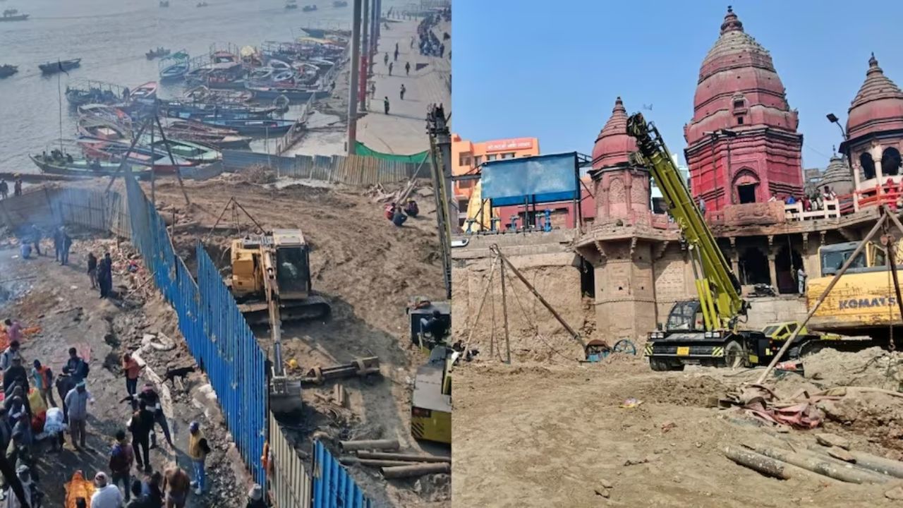 Manikarnika Ghat | Varanasi Development | Samachar Hindi Newstrack ...