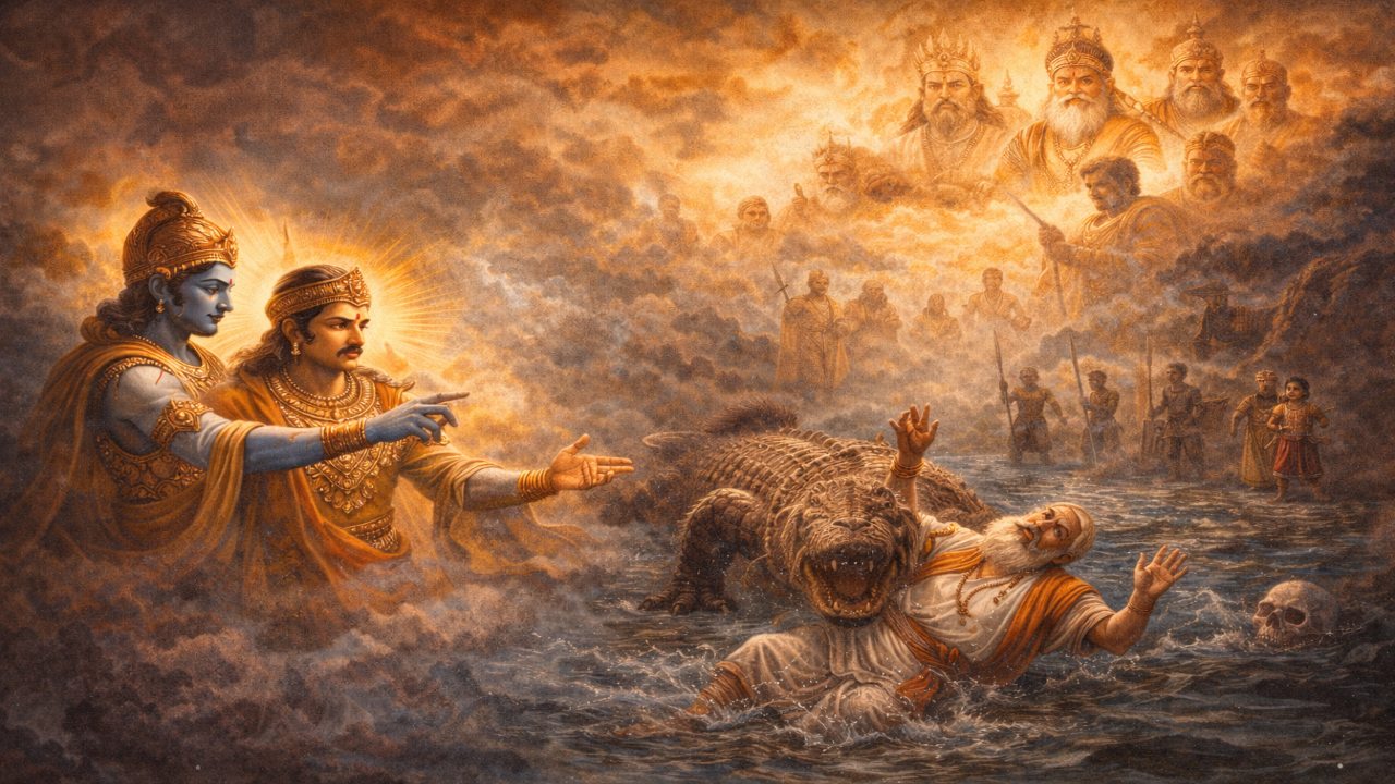 Nimittamatram Bhava Savyasachi| Bhagavad Gita Meaning| Samachar Hindi ...