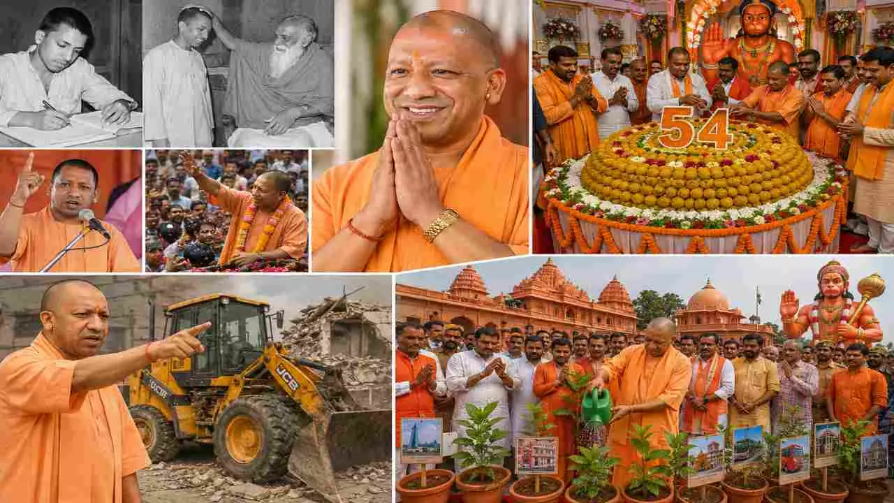 Yogi Adityanath Turns 54: From Ajay Singh Bisht to â Bulldozer Babaâ â ...