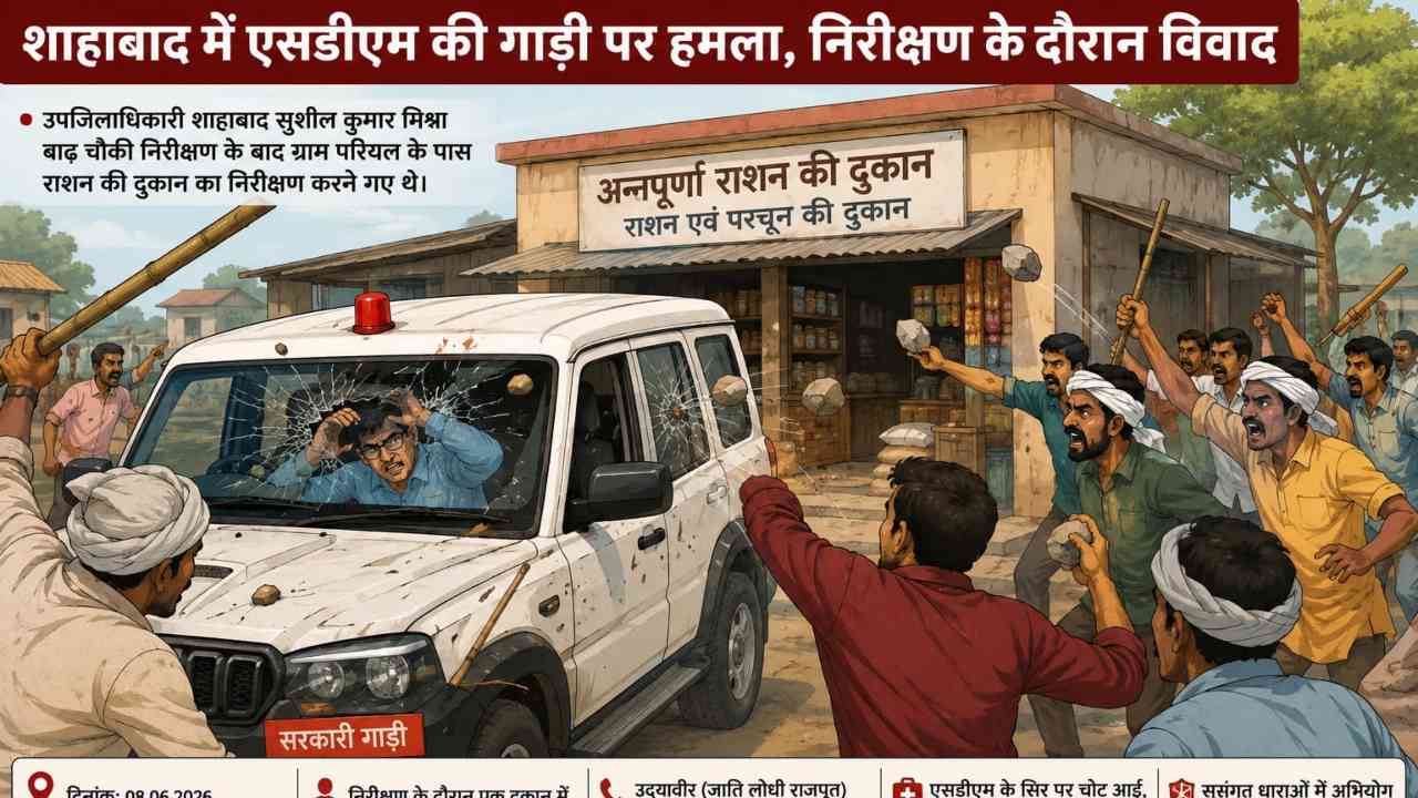 Hardoi News|SDM Allegedly Attacked During Village Inspection| Hardoi ...