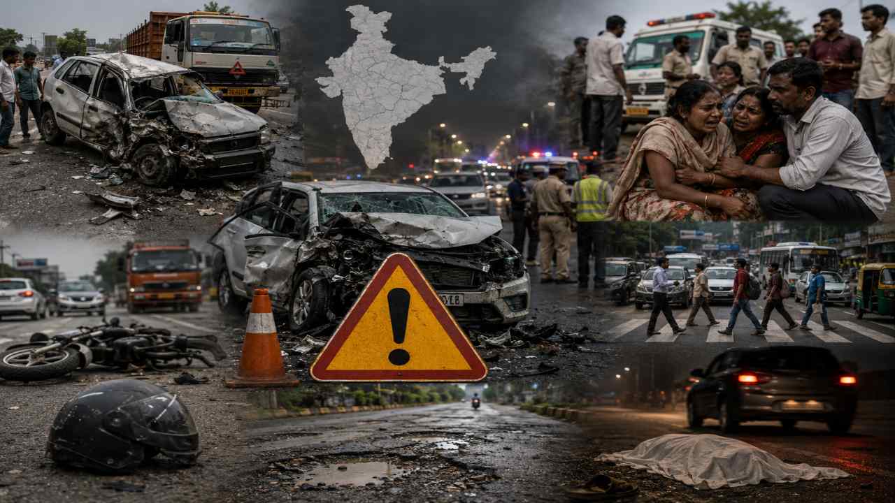 Indiaâ s Road Accident Crisis: 1.77 Lakh Deaths in 2024, 485 People ...
