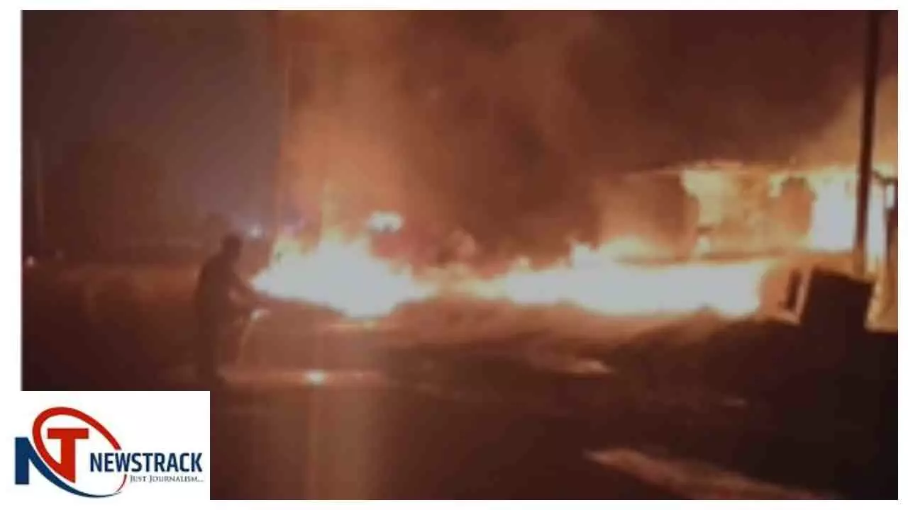 Hapur Chemical Factory Fire News|Kakrana Village News|Hapur Breaking ...