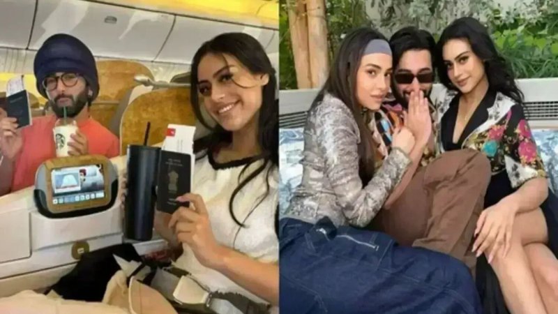 bollywood kajol and ajay devgan daughter nysa devgan celebrate new year ...