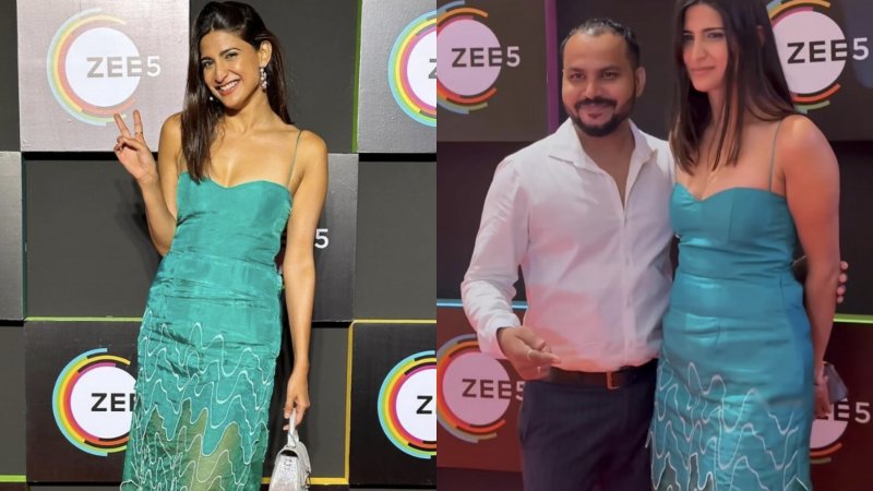 Actress Aahana Kumra Gets Angry On Fan While Clicking Pictures Says Dont Touch Me Latest News In