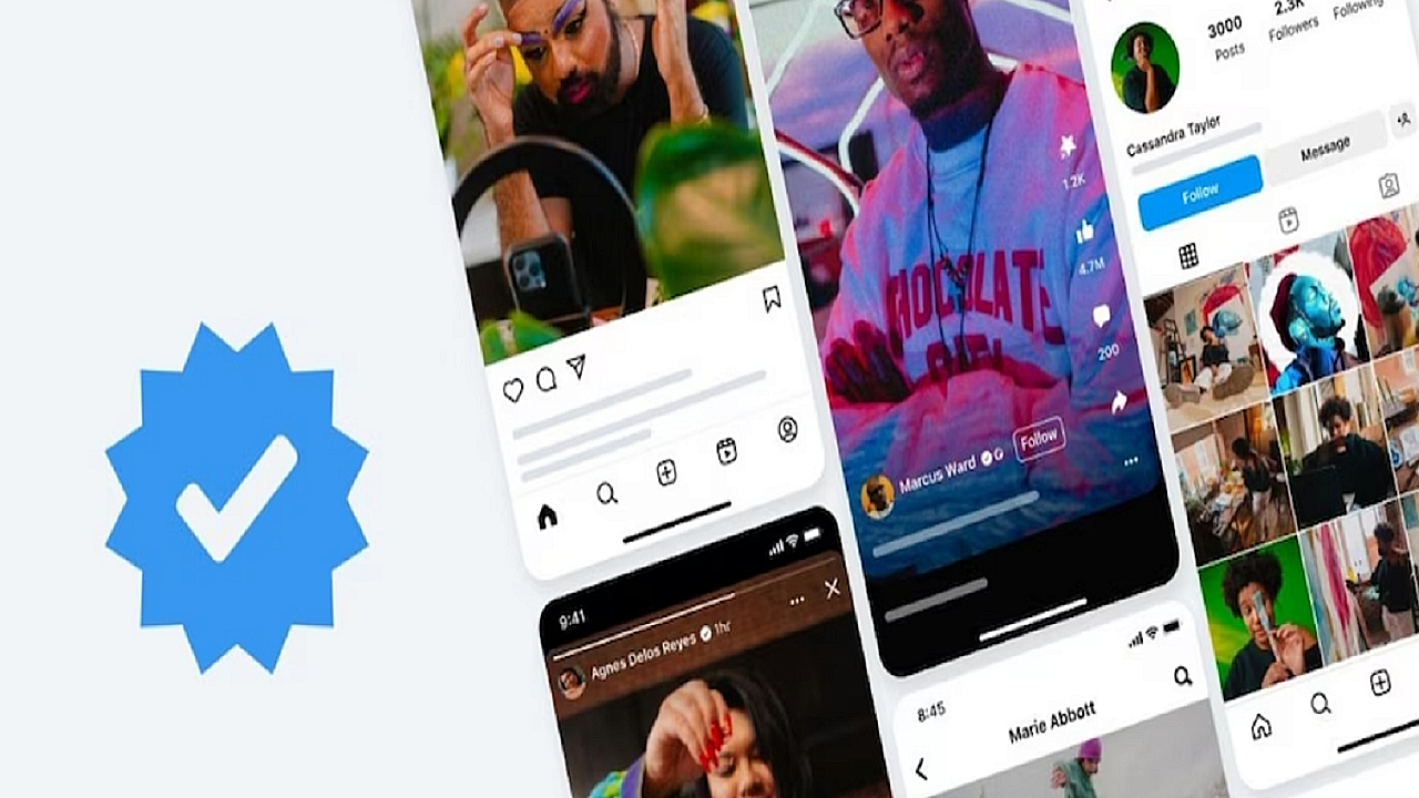how to get blue tick for instagram and facebook account know meta ...