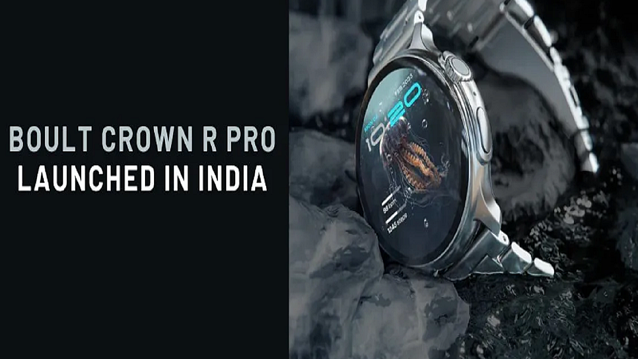 boult crown r pro smartwatch launched know the price display design and ...